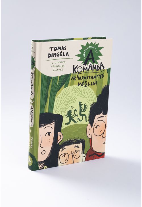 A komanda ir nykstantys vėžliai. Trečias nuotykis | Knyga - Pegasas