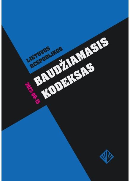Lietuvos Respublikos baudžiamasis kodeksas | Knyga - Pegasas