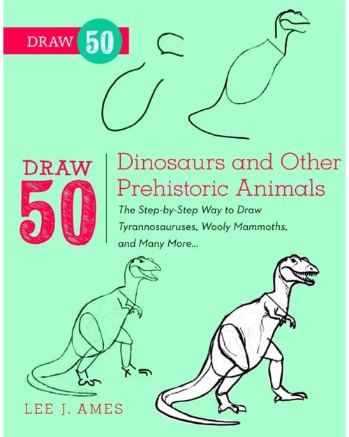 Draw 50 Dinosaurs | Pegasas