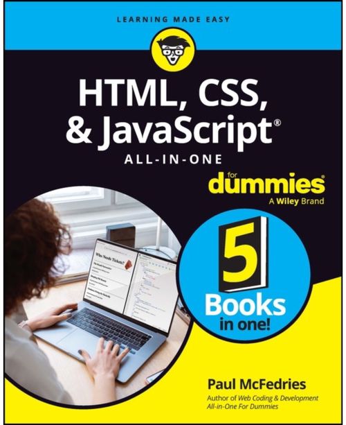 HTML, CSS, & JavaScript All-in-One For Dummies | Pegasas