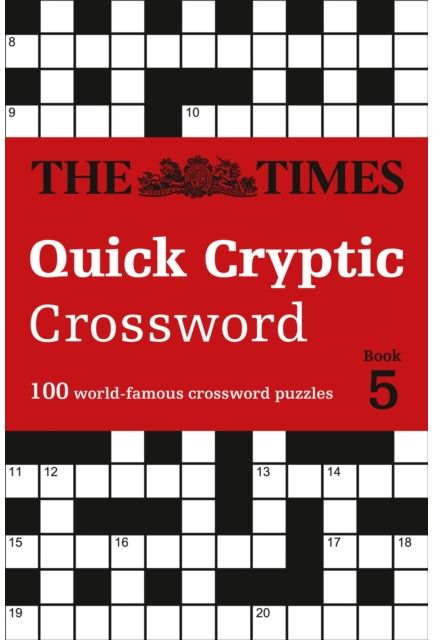 Times Quick Cryptic Crossword Book 5 100 World-Famous | Pegasas