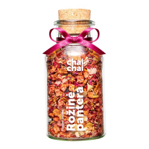 Arbata CHAI CHAI ROŽINĖ PANTERA buteliuke | Pegasas