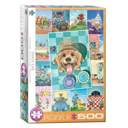 Dėlionė EUROGRAPHICS Dog's Life by Gary Patterson (500 pieces) | Pegasas