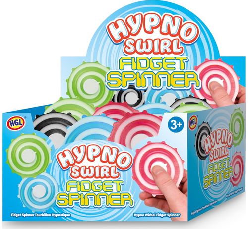 Žaislas spineris HYPNO SWIRL FIDGET SPINNER įv. rūšys | Pegasas