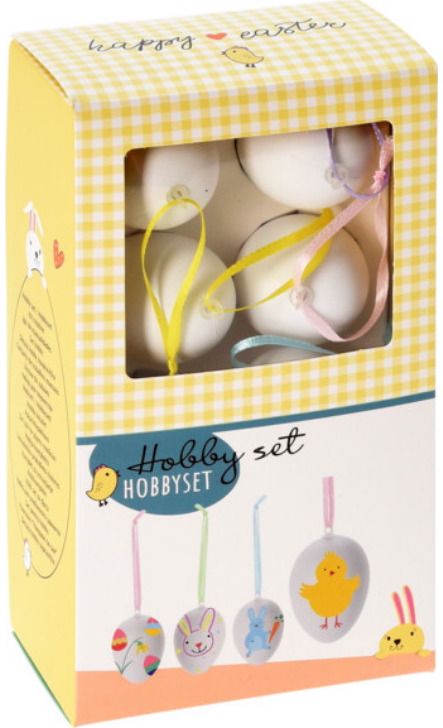 Kūrybinis kiaušinių dažymo rinkinys PAINTING SET EASTER | Pegasas