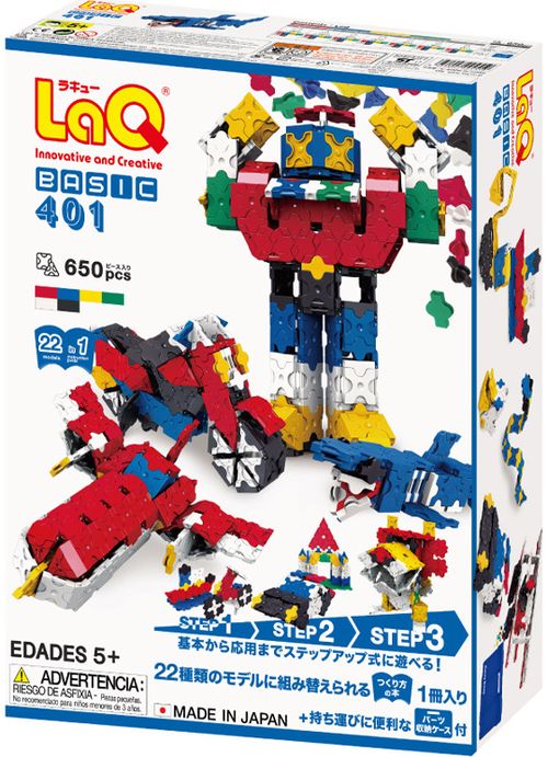 Japoniškas konstruktorius LaQ Basic 401 | Pegasas