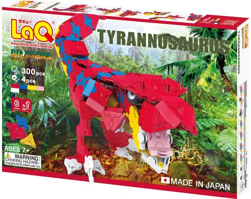 Japoniškas konstruktorius LaQ Dinosaur World TYRANNOSAURUS | Pegasas