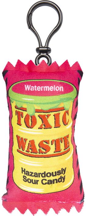 Pliušinis žaislas su pakabuku10CM X 6CM TOXIC WASTE PLUSH įv. rūšys ...