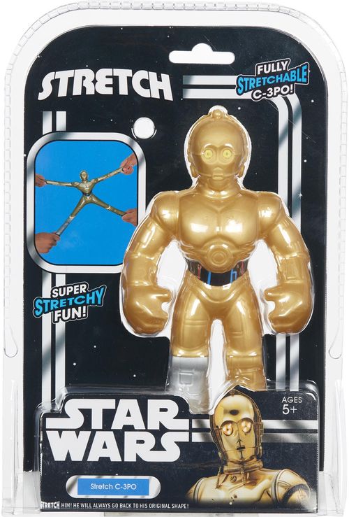 STRETCH STAR WARS Mini figūrėlė C-3PO, 16cm | Pegasas