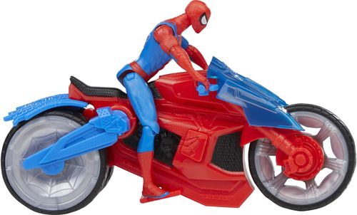 SPIDER-MAN Transporto priemonė su figūrėle, 10 cm | Pegasas