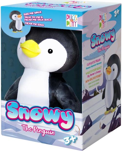 PUGS AT PLAY Vaikštantis ir kalbantis pingvinas Snowy | Pegasas