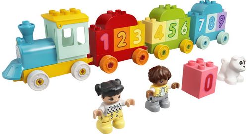 LEGO DUPLO Skaičių traukinys – išmok skaičiuoti | Pegasas