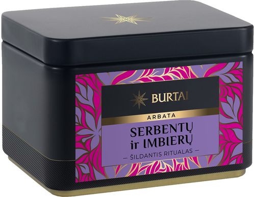 Arbata BURTAI juodųjų serbentų su imbieru | Pegasas