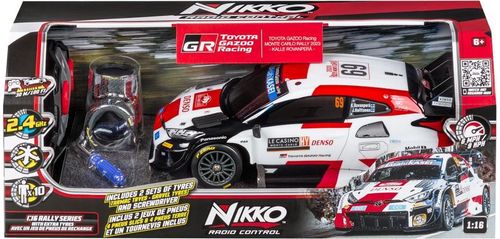NIKKO RC automobilis Toyota Gazoo Racing #69 Rovanpera, 1:16 | Pegasas
