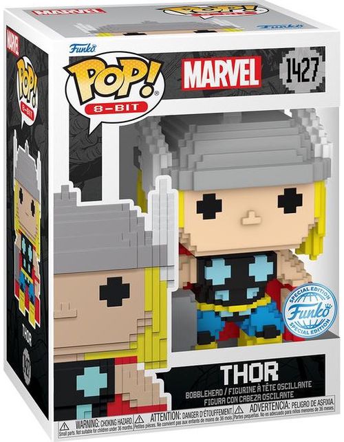 FUNKO POP! Vinilinė figūrėlė: Marvel - 8-Bit Thor | Pegasas