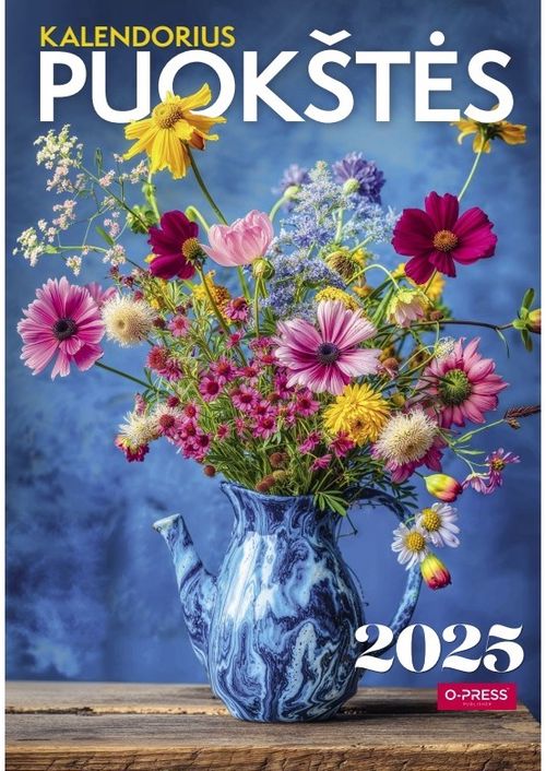 Sieninis kalendorius 2025 A3 Puokštės | Pegasas