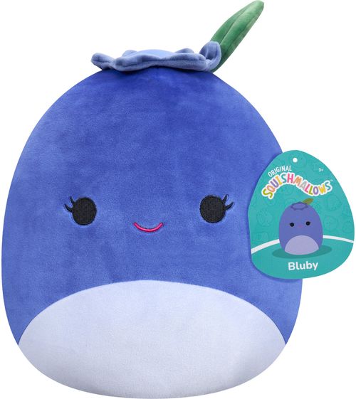 Pliušinis žaislas SQUISHMALLOWS Bluby - Blueberry 30 cm. W17 | Pegasas