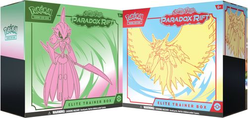Paradox Rift Iron Valiant - Elite Trainer Box (ETB) - Pokémon TCG Cards ...