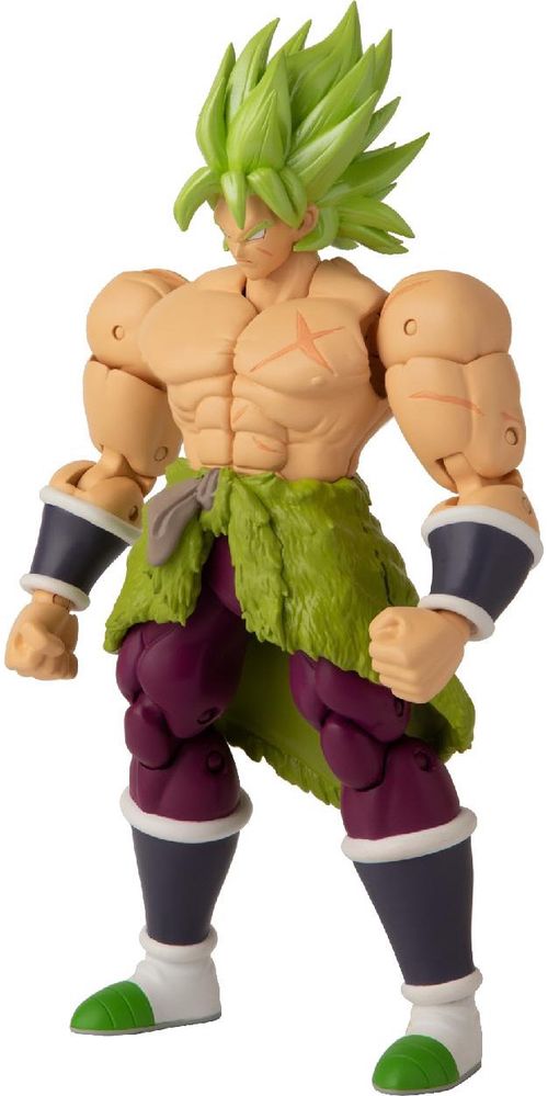 DRAGON STARS Poseable figūrėlė su priedais, 16 cm - Super Saiyan Broly | Pegasas