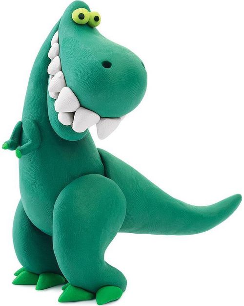 Modelinas HEY CLAY Air-Dry Clay Dinosaurs Selection | Pegasas