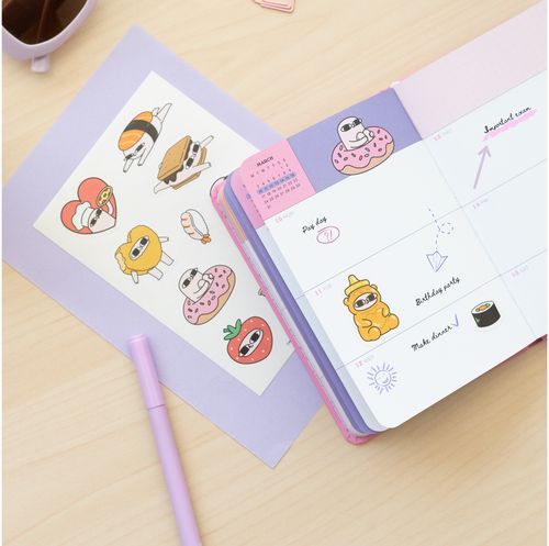 Darbo knyga KETNIPZ 2024/2025 POCKET savaitė atvarte, 17 mėnesių (24 ...