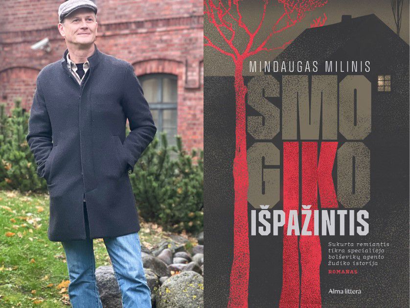 Žurnalistas Mindaugas Milinis pristato naują savo romaną „Smogiko ...